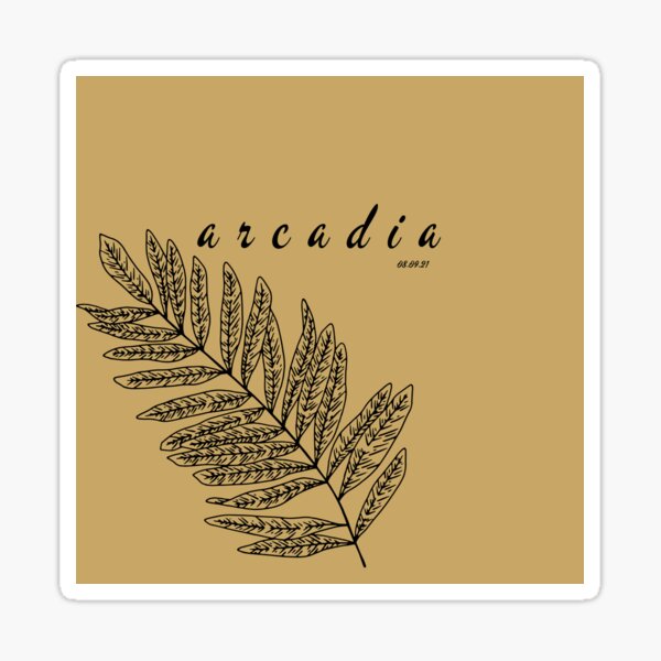 "Arcadia Lana Del Rey" Sticker for Sale by rbmaeton | Redbubble