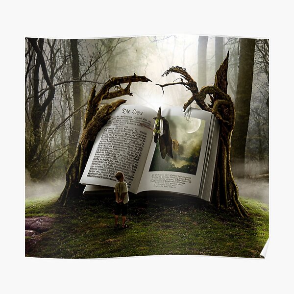 "Fairy tales come true" Poster for Sale by lupographics | Redbubble