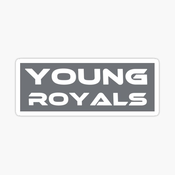 "young royals" Sticker for Sale by serene-design | Redbubble