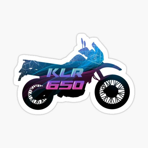 "Kawasaki KLR650" Sticker for Sale by gearstersticker | Redbubble