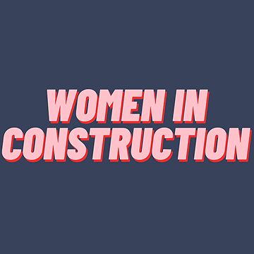 "Women in Construction" Sticker for Sale by polishalpaca | Redbubble