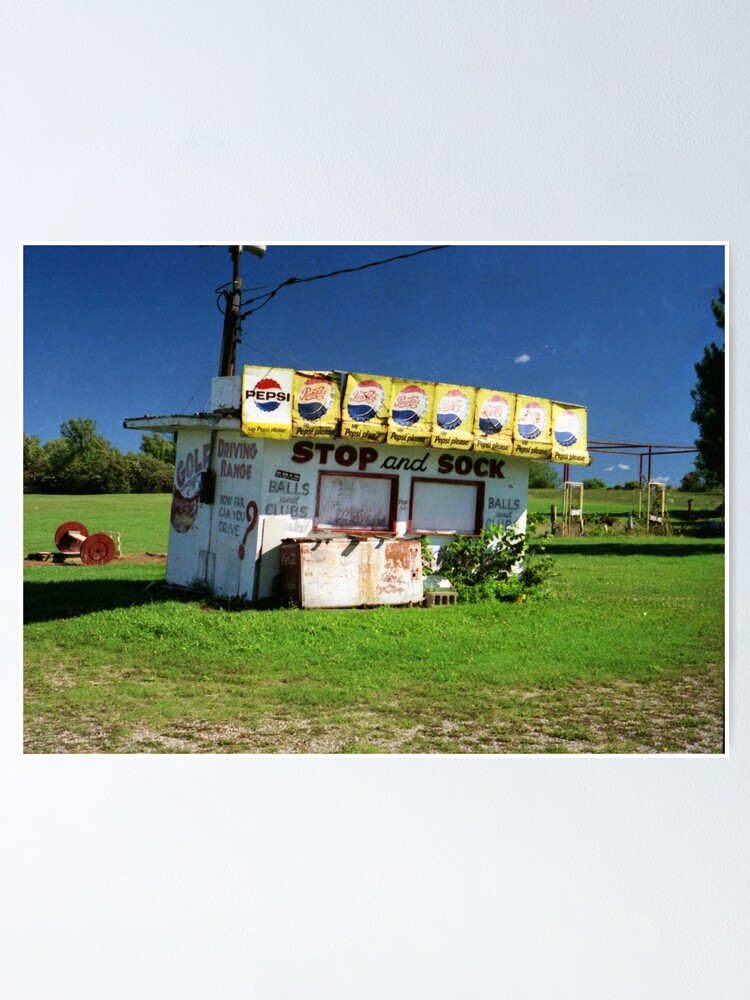 "Golf Range Shack" Poster for Sale by TimothyRuf | Redbubble