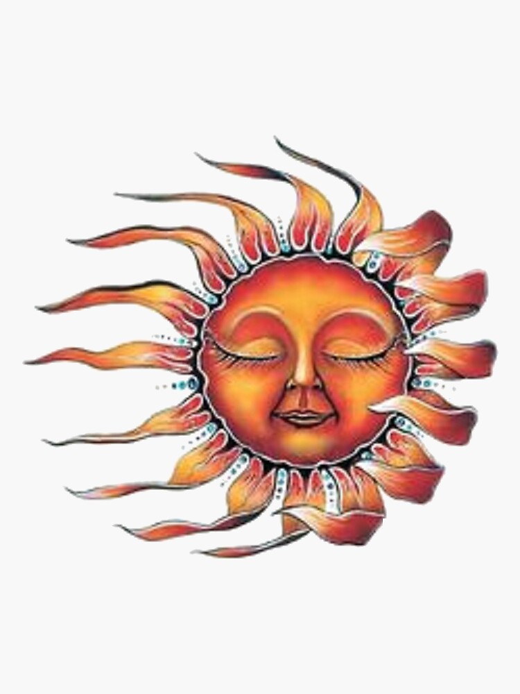 "Sun." Sticker for Sale by SnakeGirl20 | Redbubble
