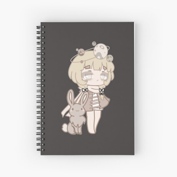"aesthetic gacha life gacha club character Cap" Spiral Notebook by ...