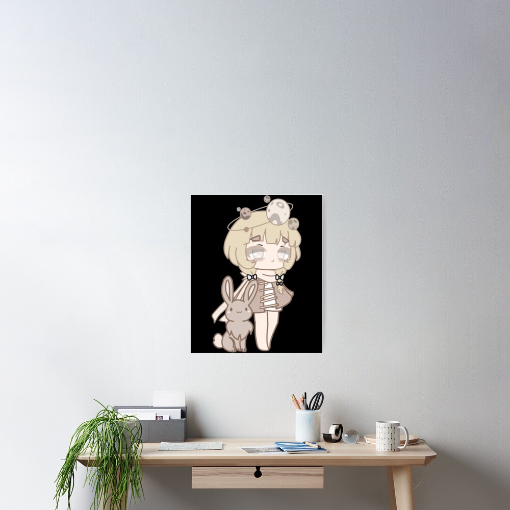 "aesthetic gacha life gacha club character Cap" Poster by EllysGacha ...