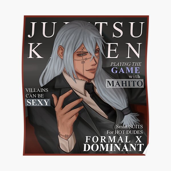 "Cover Boy art series: MAHITO" Poster for Sale by ArtOfKeiKun | Redbubble