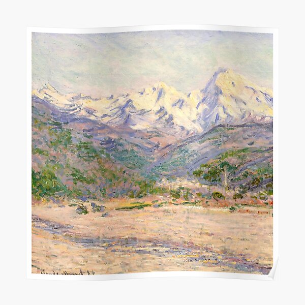 "The Valley of the Nervia" Poster by PaintedDreams96 | Redbubble