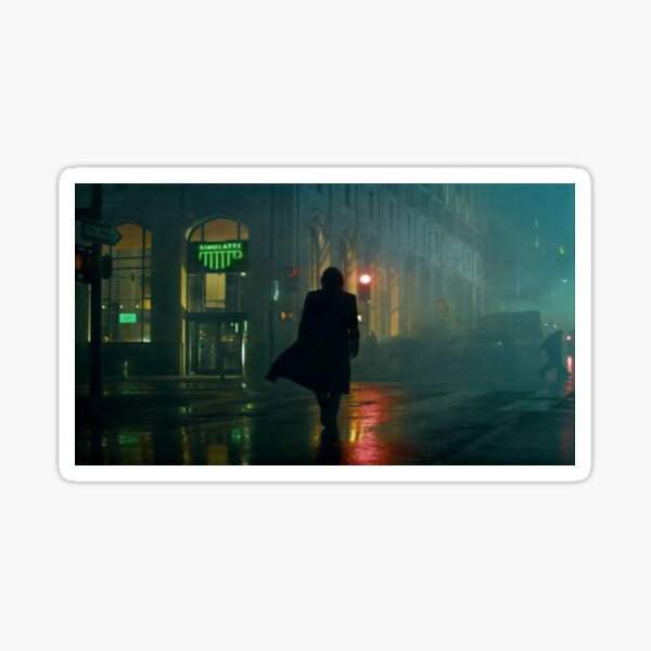 "The Matrix 4 - Keanu reeves" Sticker by MrYanYan | Redbubble