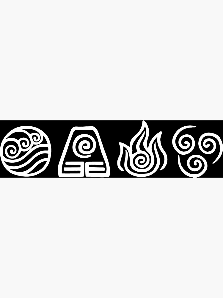 Avatar De Simbolos De Elemento Línea Universal Firma Símbolos Avatar