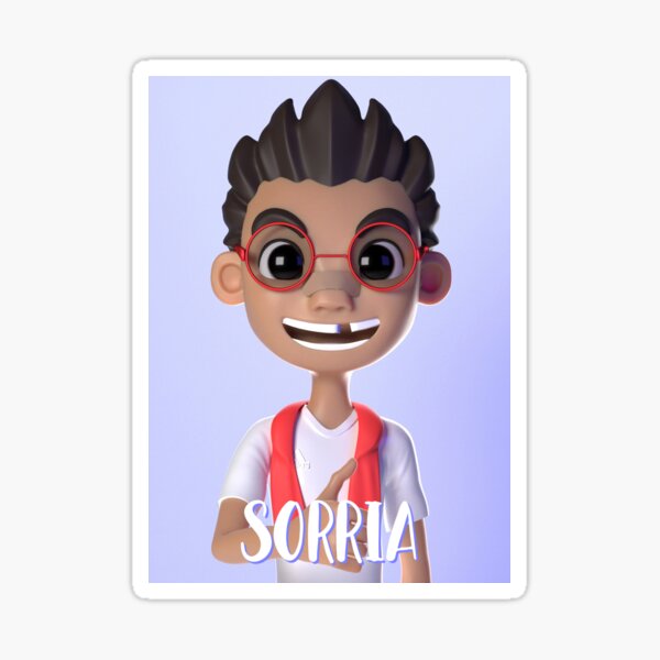 "Sorria" Sticker for Sale by HonorioLuiz | Redbubble