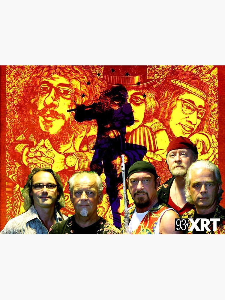 "Jethro Tull Poster Art XRT" Sticker for Sale by nedda85 | Redbubble