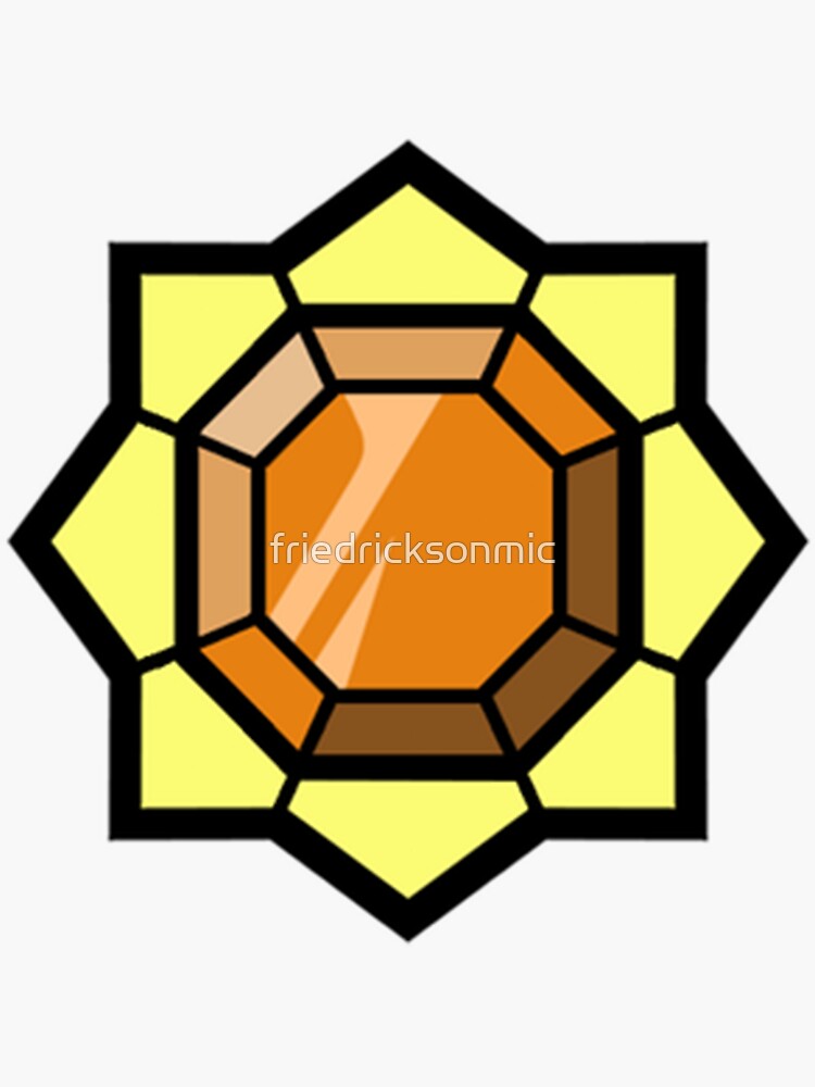 "The Thunder Badge" Sticker for Sale by friedricksonmic | Redbubble