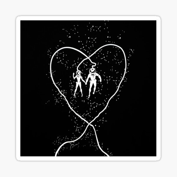 "star love" Sticker by Shoktheuniverse | Redbubble