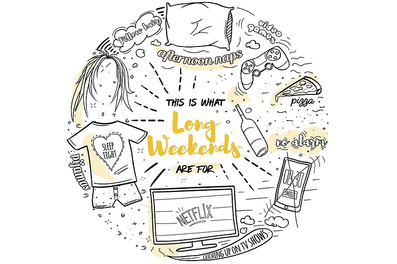 "Loon lazy weekends" by Miruna Illustration | Redbubble