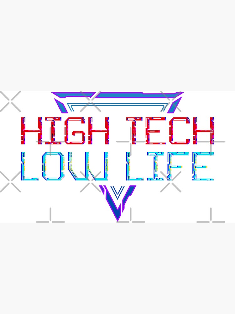 "High Tech Low Life V4.0" Cap for Sale by frankparker | Redbubble