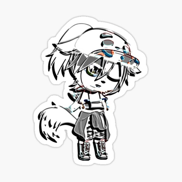 "Stylish gacha Cap " Sticker for Sale by EllysGacha | Redbubble