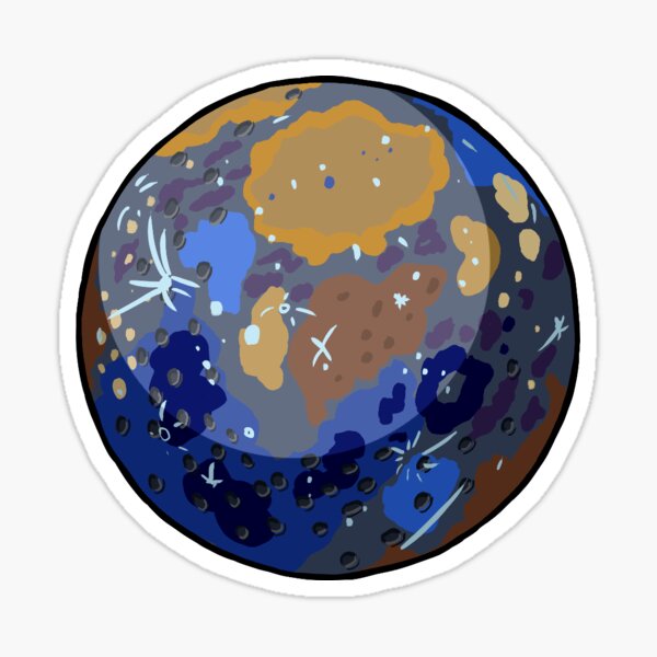 "Mercury" Sticker by GarcherArt | Redbubble