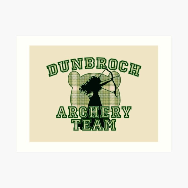 "DunBroch Archery Team" Art Print for Sale by Ellador | Redbubble