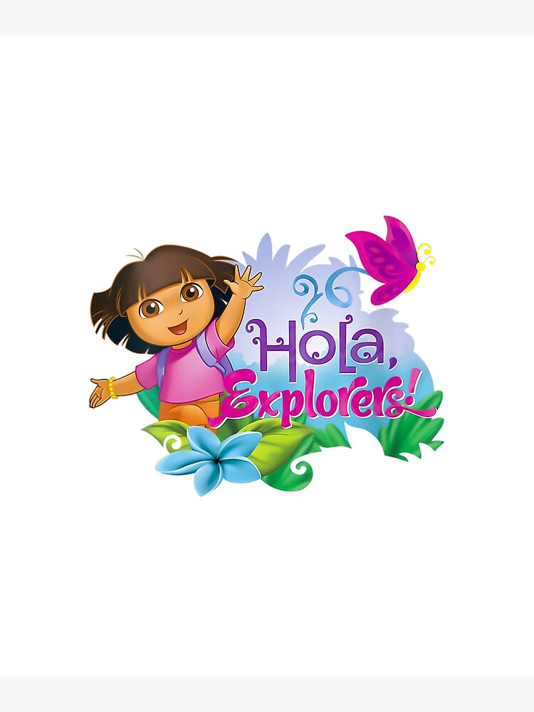 "Damen Nickelodeon Dora The Explorer Spring Butterfly" Poster von ...