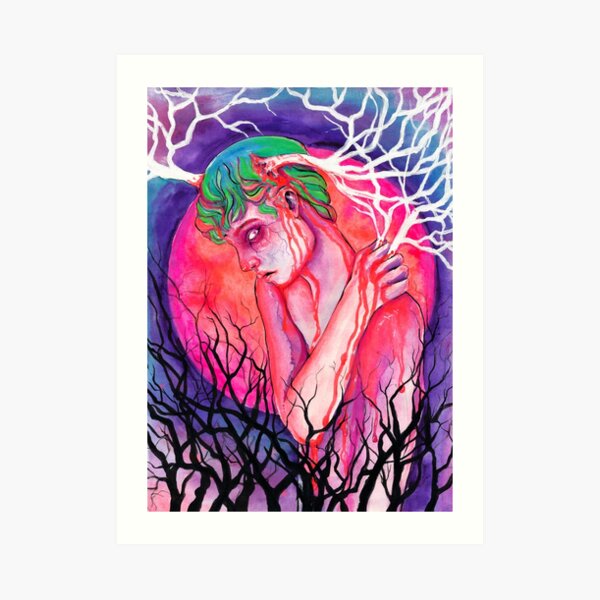 "Neon Demon" Art Print by doriana | Redbubble