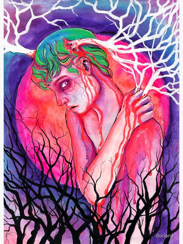 "Neon Demon" Art Print by doriana | Redbubble
