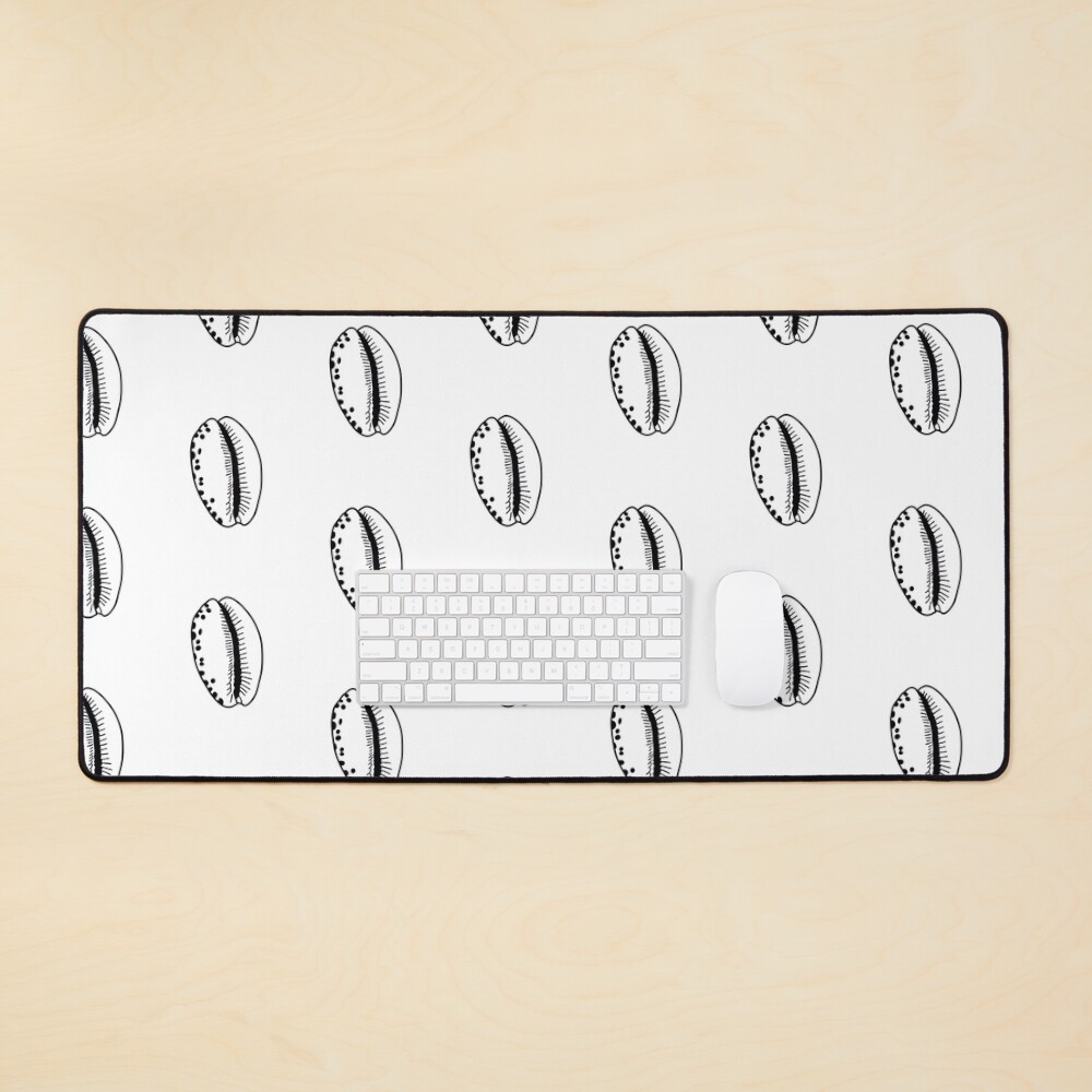 "Cowrie Seashell Simple Line Drawing" Sticker for Sale by makesbymiss ...