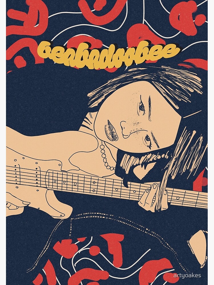 "Beabadoobee" Poster for Sale by artyoakes | Redbubble