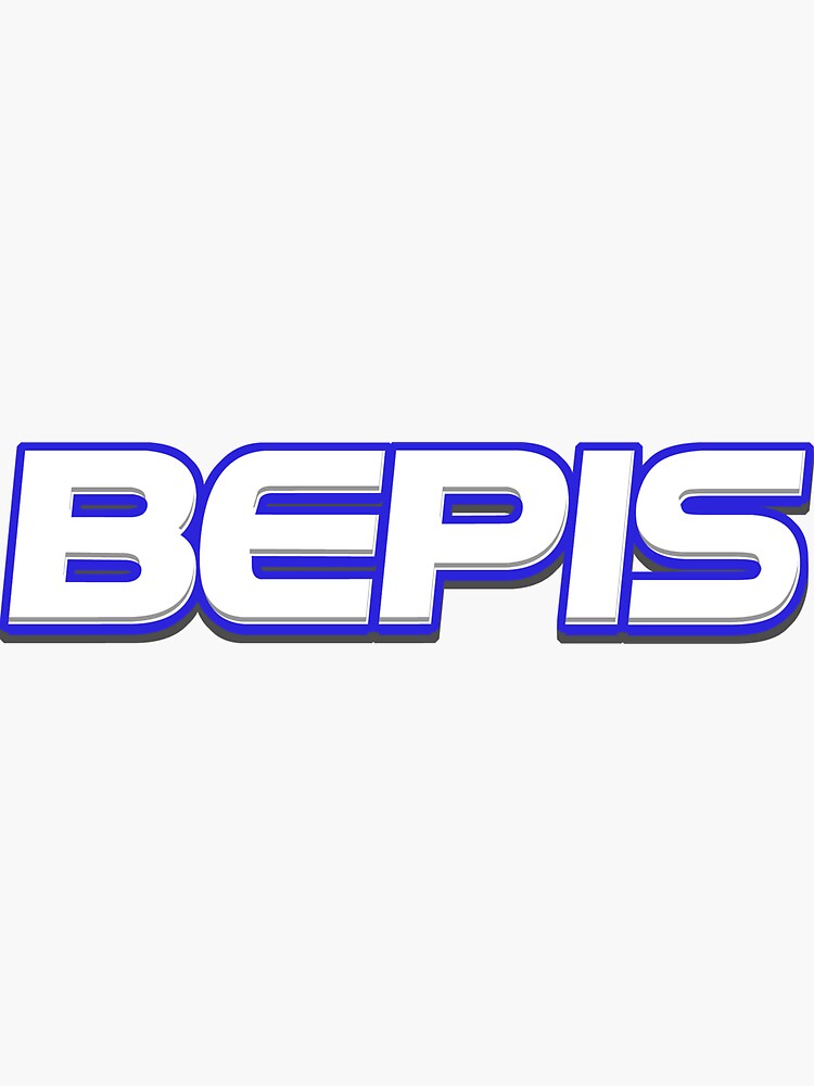 "Bepis meme " Sticker for Sale by mab81tsam | Redbubble