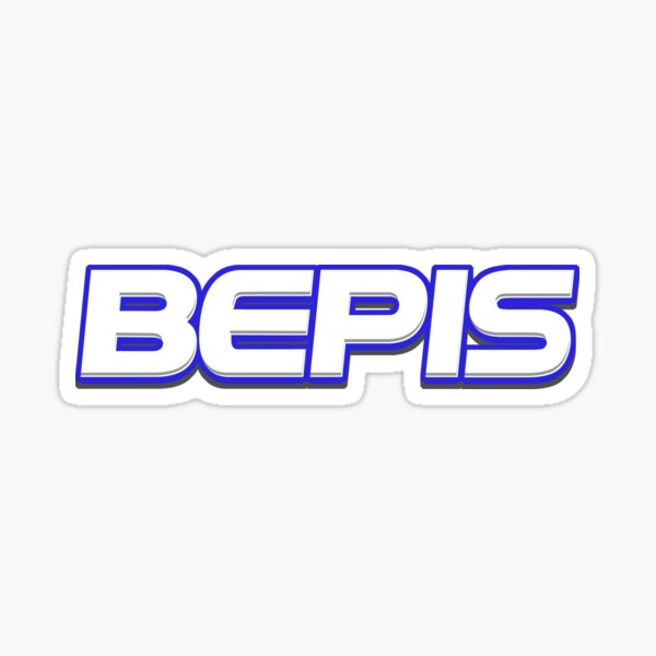 "Bepis meme " Sticker for Sale by mab81tsam | Redbubble