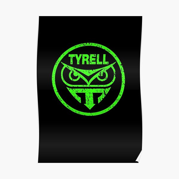 "Tyrell Corporation Logo - Blade Runner" Poster by createdezign | Redbubble
