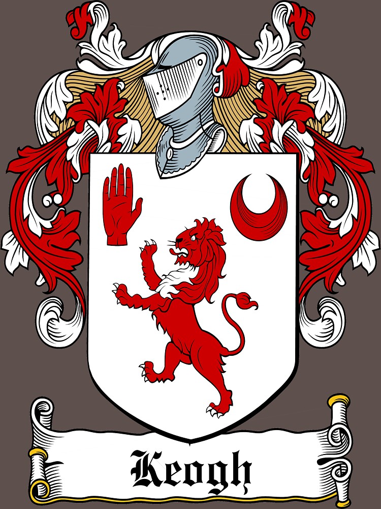 "Keogh (Carlow)" T-shirt for Sale by HaroldHeraldry | Redbubble ...