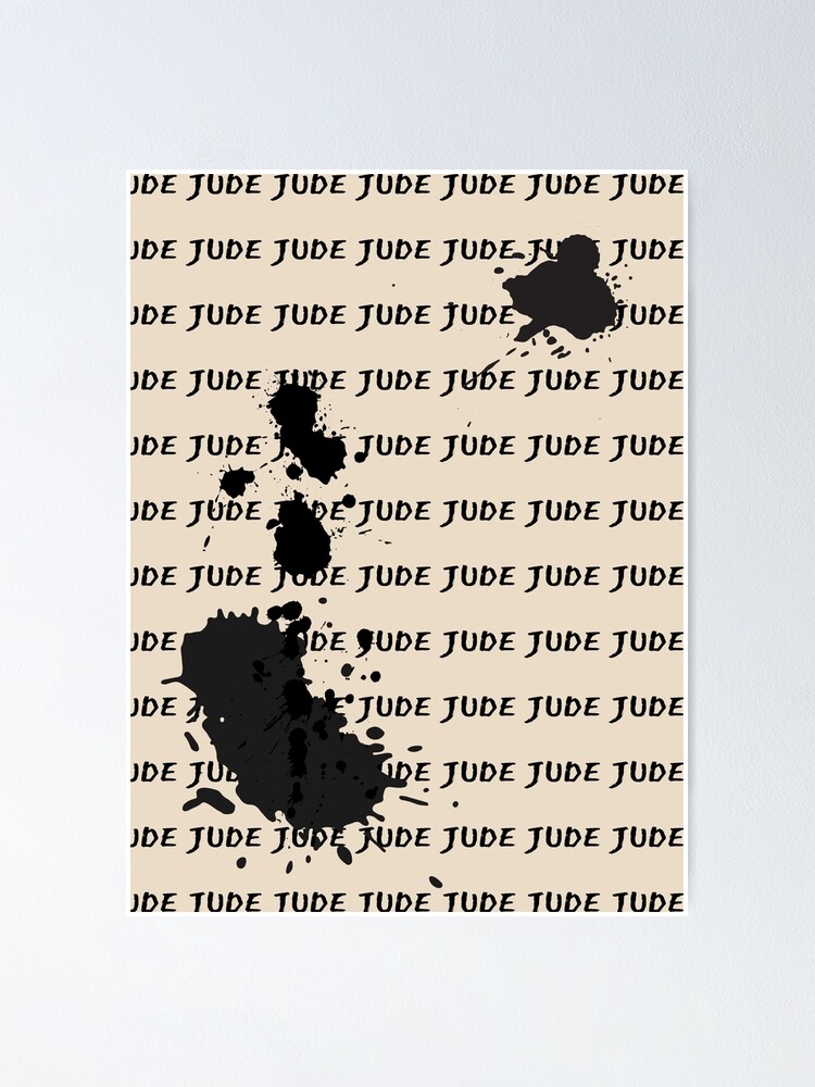 "jude jude jude - cardan's letter to jude" Poster by MesmerizingCo ...