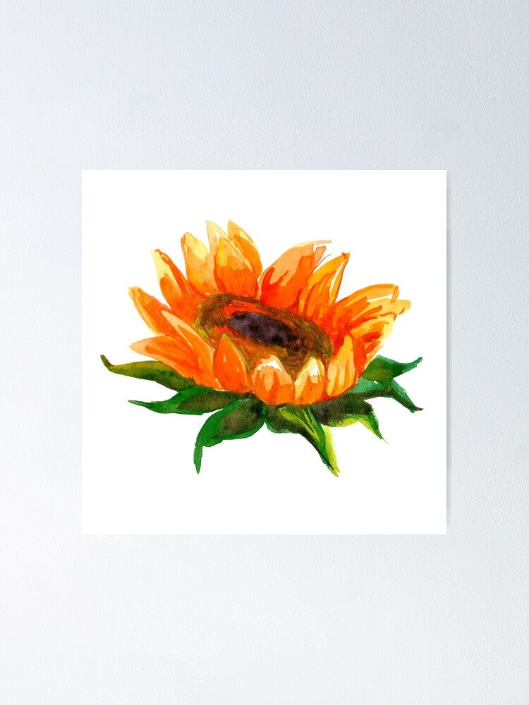 "Magic Sunflower. Lovely Sunflower." Poster by ZheltakovaIana | Redbubble