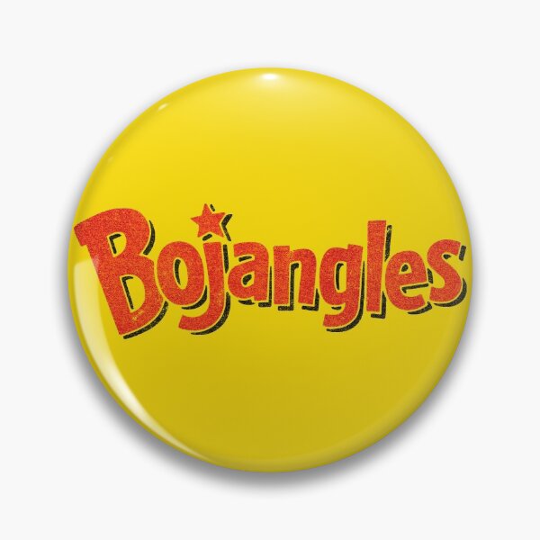 "Bojangles - Vintage Faded Texture Logo" Pin for Sale by sticker ...