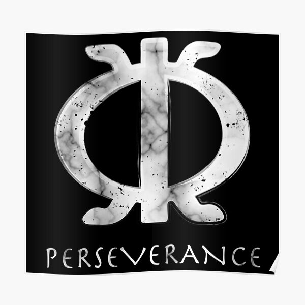 "West Africa Adinkra Ghana Tribal Symbol meaning Perseverance" Poster ...