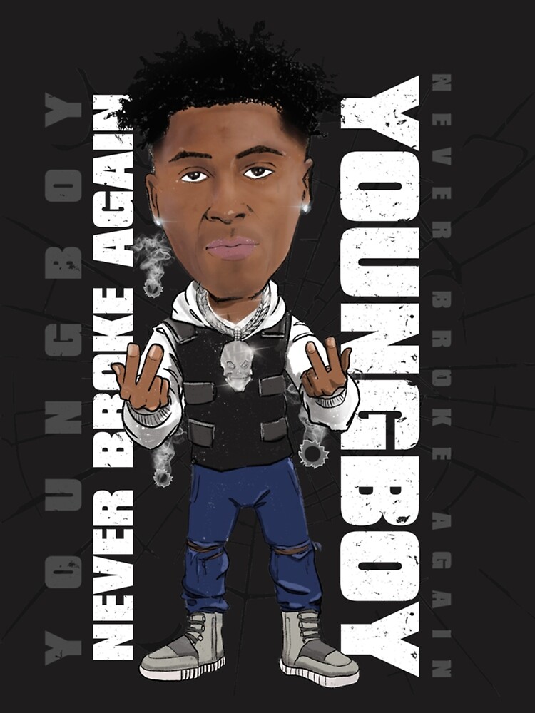 "NBA YOUNGBOY" Art Print by gandykludwig | Redbubble