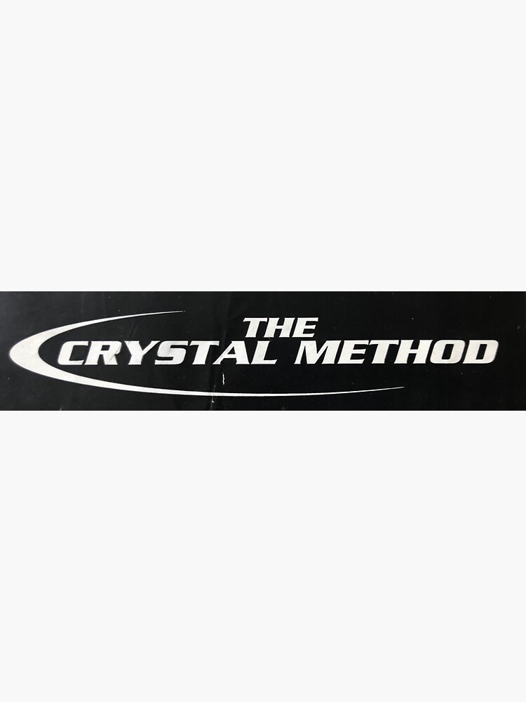 "The Crystal Method" Sticker for Sale by jailler | Redbubble