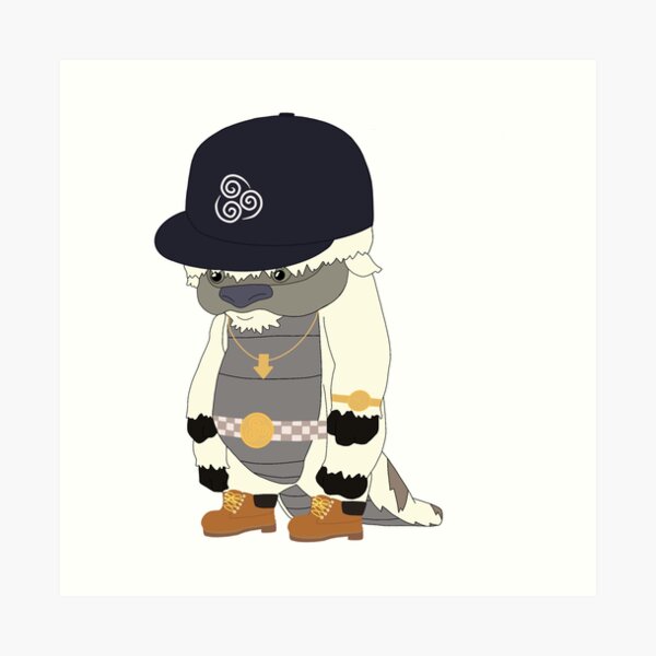 "appa drip drip! with no text" Art Print for Sale by gwynethc | Redbubble