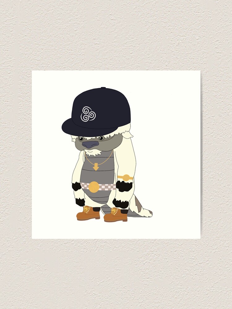 "appa drip drip! with no text" Art Print for Sale by gwynethc | Redbubble