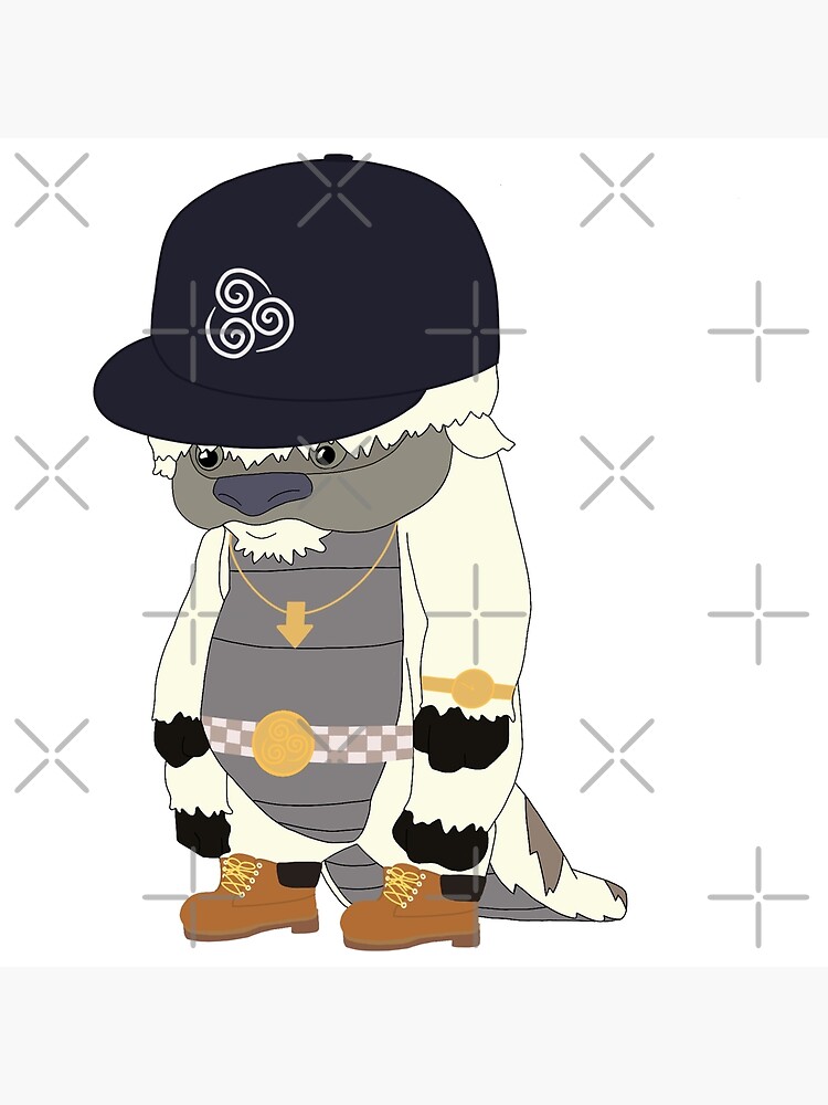 "appa drip drip! with no text" Art Print for Sale by gwynethc | Redbubble