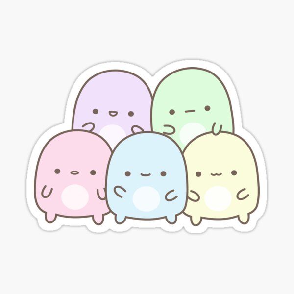 "Little Blobs Family " Sticker for Sale by ItsaTing | Redbubble