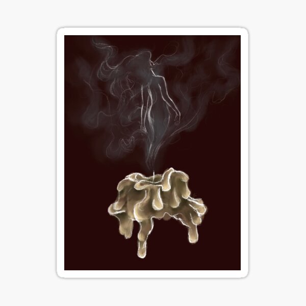 "Burn Out" Sticker for Sale by MarmaladyArt | Redbubble