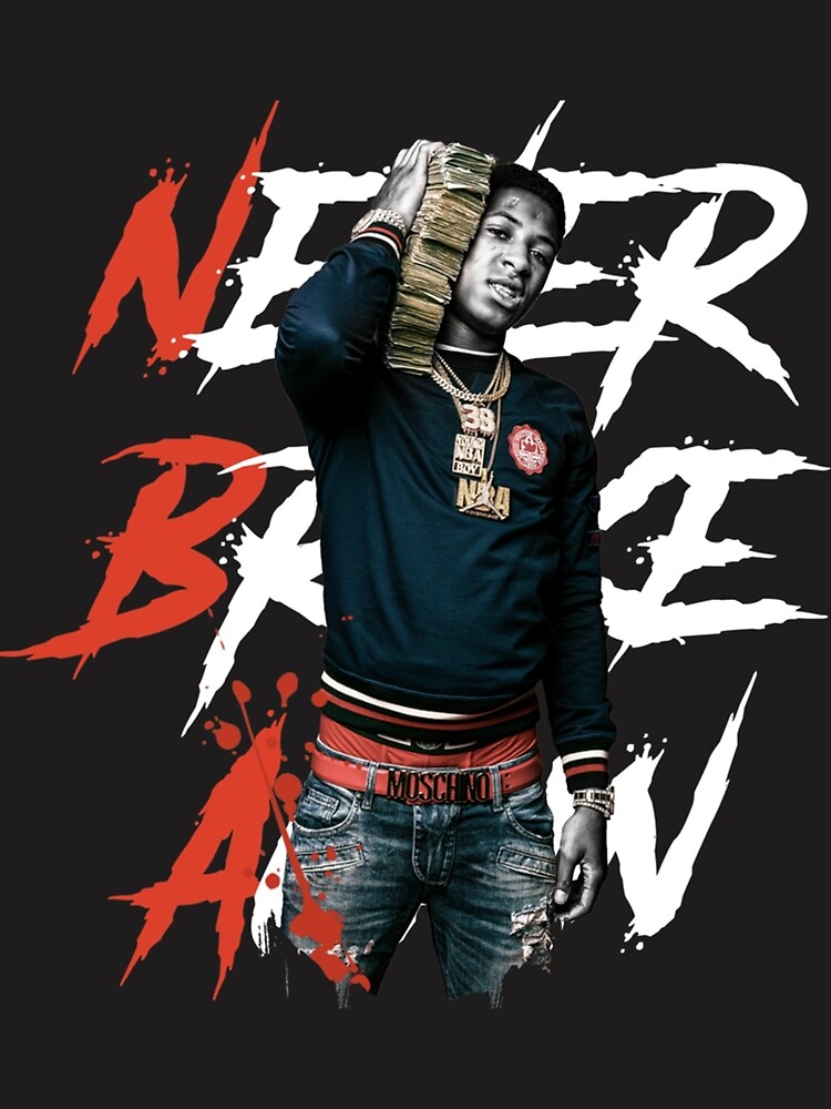 "NBA YOUNGBOY" Art Print for Sale by gandykludwig | Redbubble