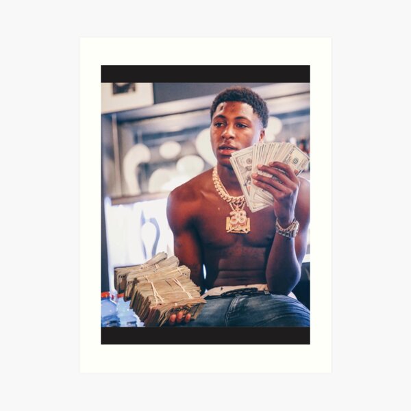 "NBA YOUNGBOY" Art Print by gandykludwig | Redbubble