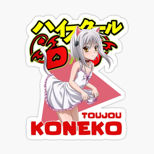 "The White Cat Koneko Chan" Sticker for Sale by arfeerock | Redbubble
