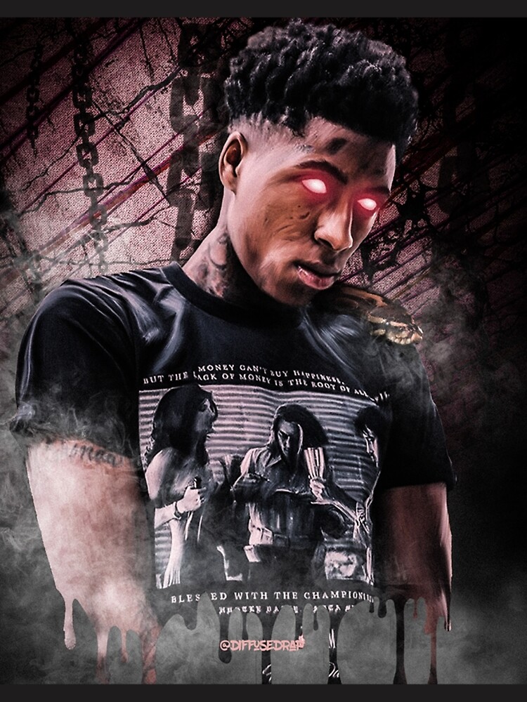 "NBA YOUNGBOY" Art Print for Sale by gandykludwig | Redbubble