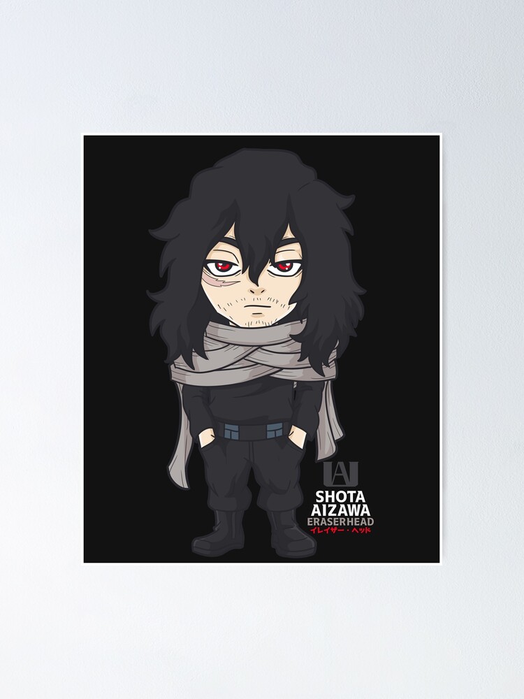 "Pro Hero Eraserhead Chibi" Poster for Sale by TeeTowArgh | Redbubble