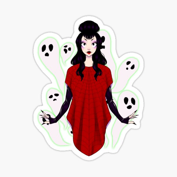"Lydia Deetz " Sticker for Sale by InkKat | Redbubble
