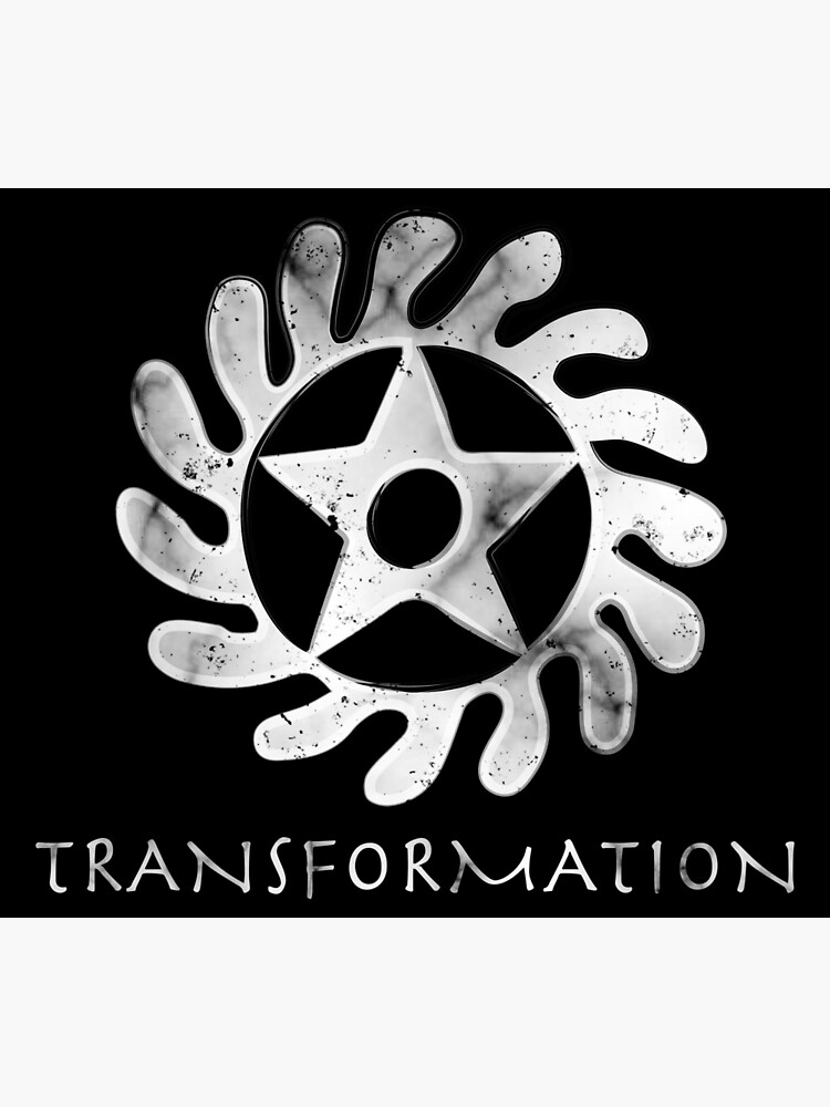 "West Africa Adinkra Symbol meaning Transformation" Art Print by ...