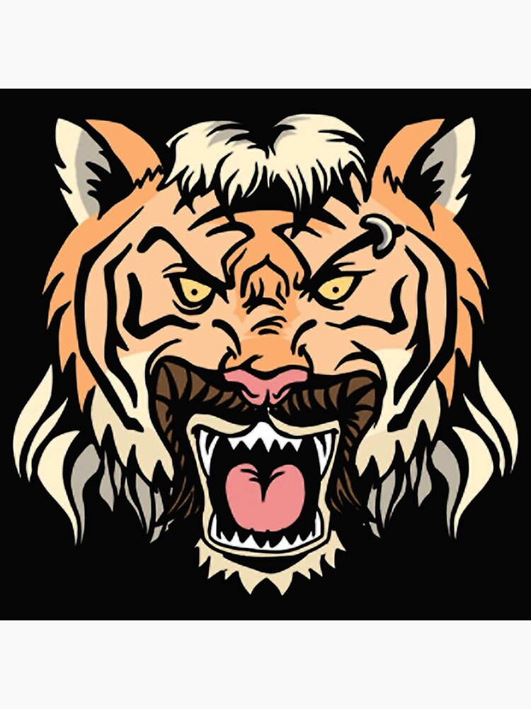 "Tiger Mullet" Poster for Sale by hlohlohoa | Redbubble